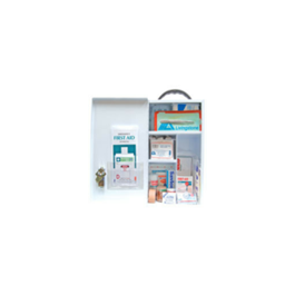 First Aid Kit Class B Metal wall mounted.