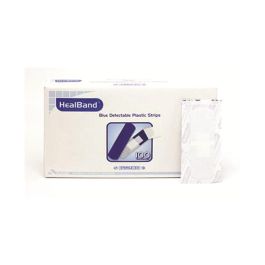 Band aid blue detectable Box of 100