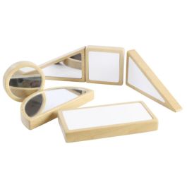 Mirror Blocks Set of 6 with Tray
