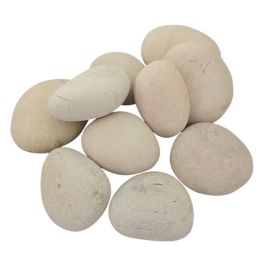 White Pebbles Pack of 10