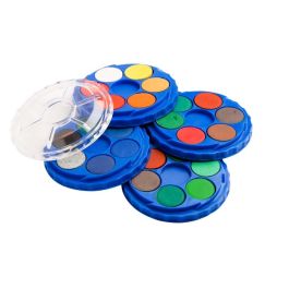 Paint Discs Watercolour 24 Asstd