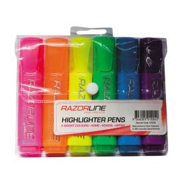 Wallet Highlighters Pack of 6