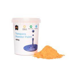 Tempera Paint Powder 450gm Orange