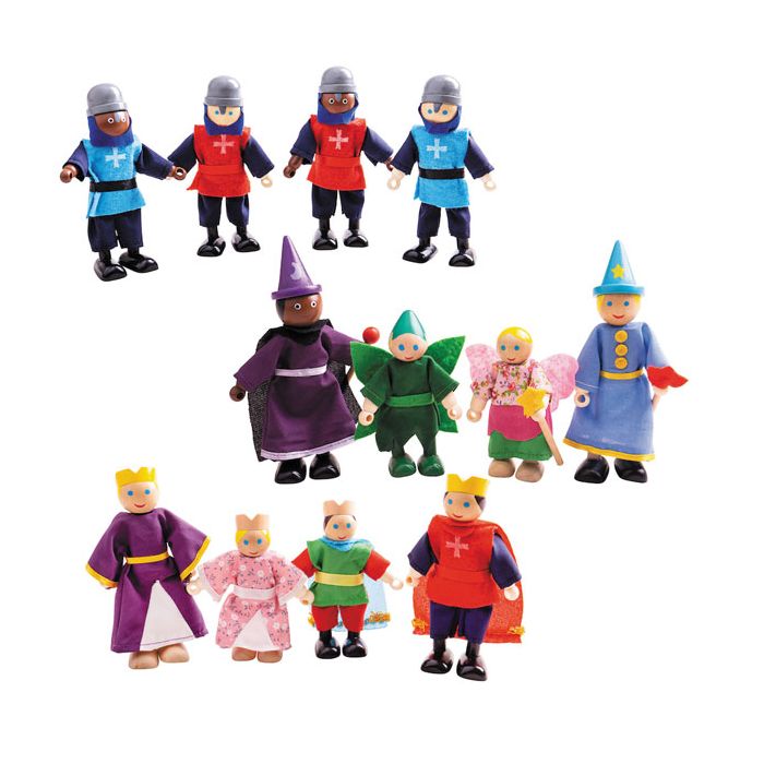 Fairy Tale and Medieval Small World Figures Set of 12