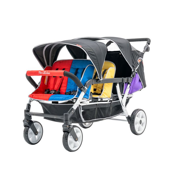 Familidoo Lidoo City 6 Seater Stroller Multi Colour