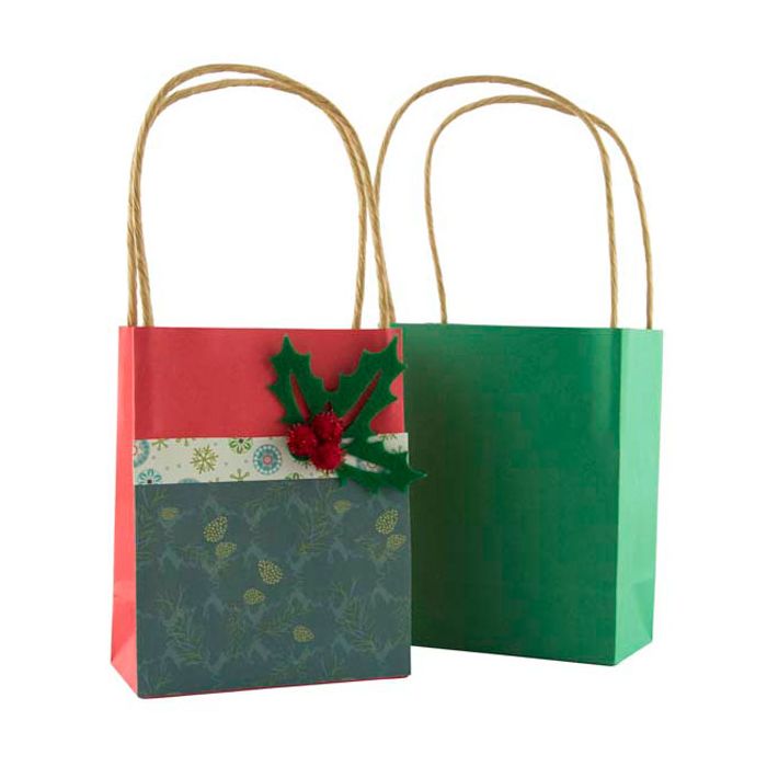 Christmas Paper Bags Pack of 12